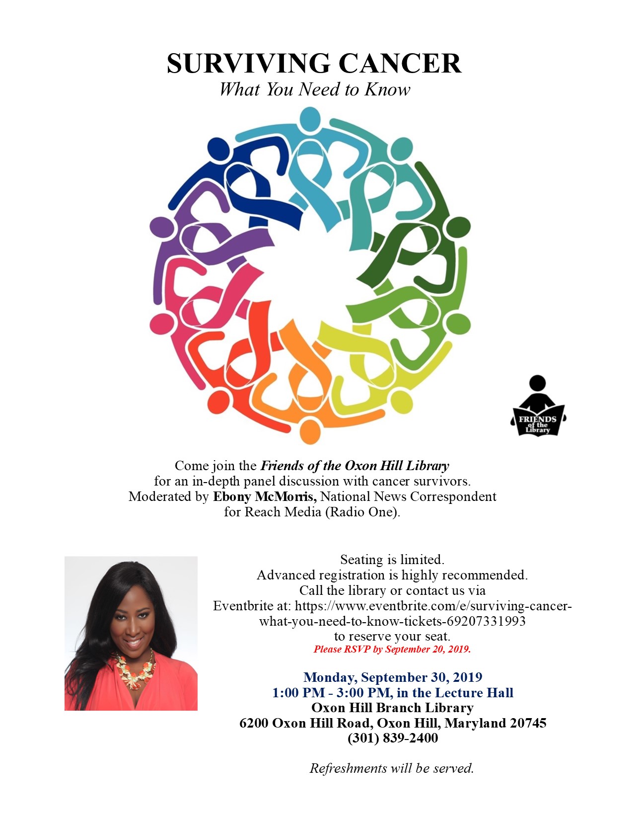 Surviving Cancer: What you Need to Know | Camp Springs Civic Association