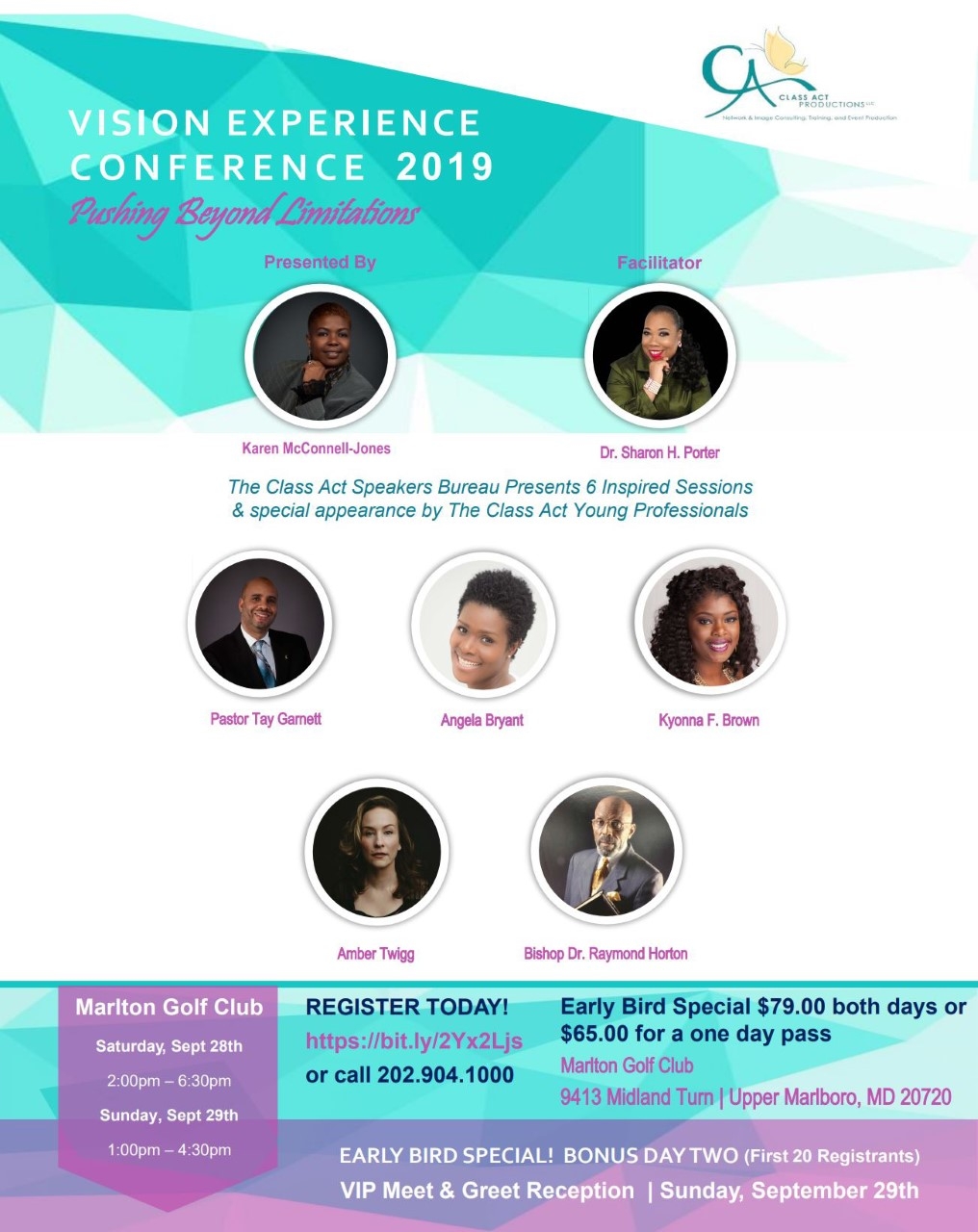 Tomorrow! Vision Experience Conference | Camp Springs Civic Association