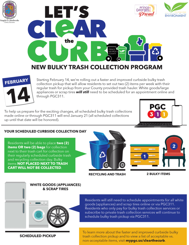 NEW Bulky Trash Services / NUEVOS Servicios de Recolección de Basura ...
